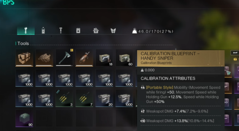 Use Calibration Blueprint In Once Human To Upgrade Your Gear - Screen ...
