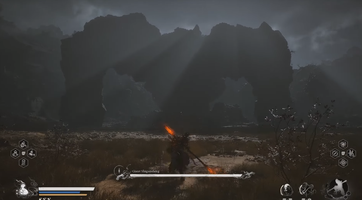 Giant Shigandang In Black Myth: Wukong "FootHills Area" - Screen Plays Mag
