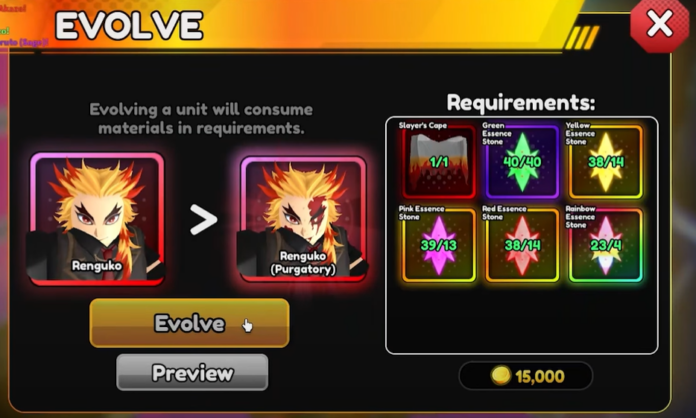 Unlock "Shiny Rengoku" Fast In Anime Vanguards