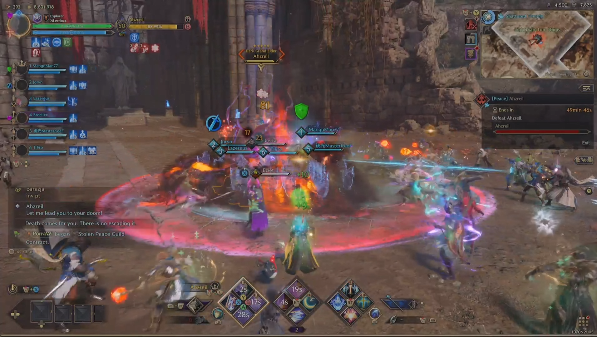 World Boss In Throne And Liberty With Its Types And Locations - Screen ...
