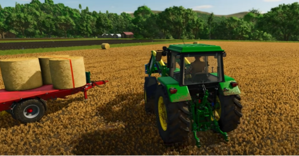 Use Straw In Farming Simulator (FS25) For Bedding And Baling - Screen ...