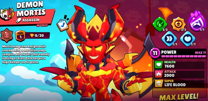 Demon Willow And Mortis In Brawl Stars - Screen Plays Mag