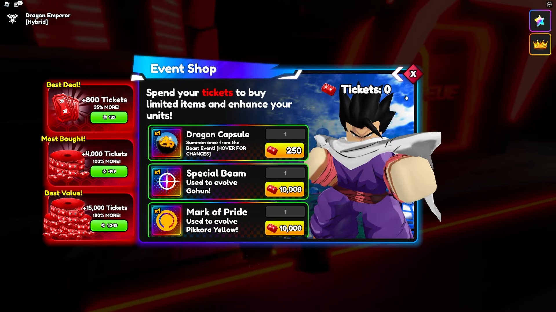 How To Unlock And Evolve Gohan In Anime Reborn - Screen Plays Mag