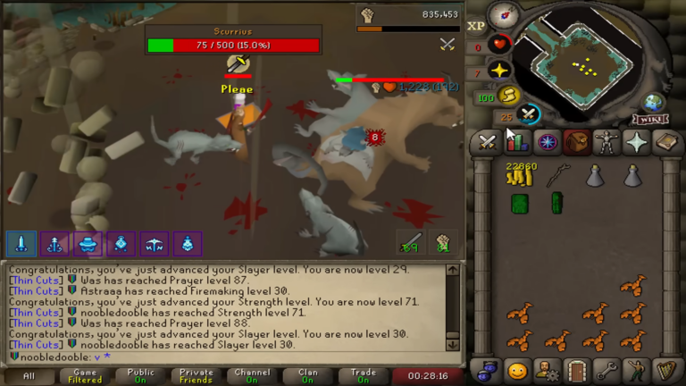 How To Obtain Scurrius' Spine In Old School RuneScape (OSRS) - Screen ...
