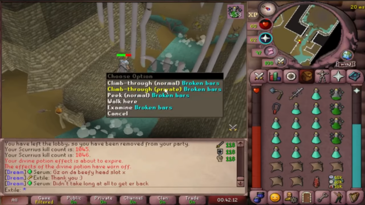 How To Obtain Scurrius' Spine In Old School RuneScape (OSRS) - Screen ...