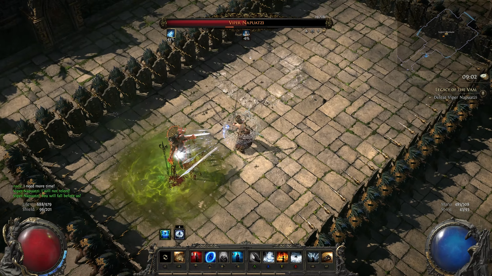 Viper Napuatzi Location And Combat Patterns In POE 2 - Screen Plays Mag