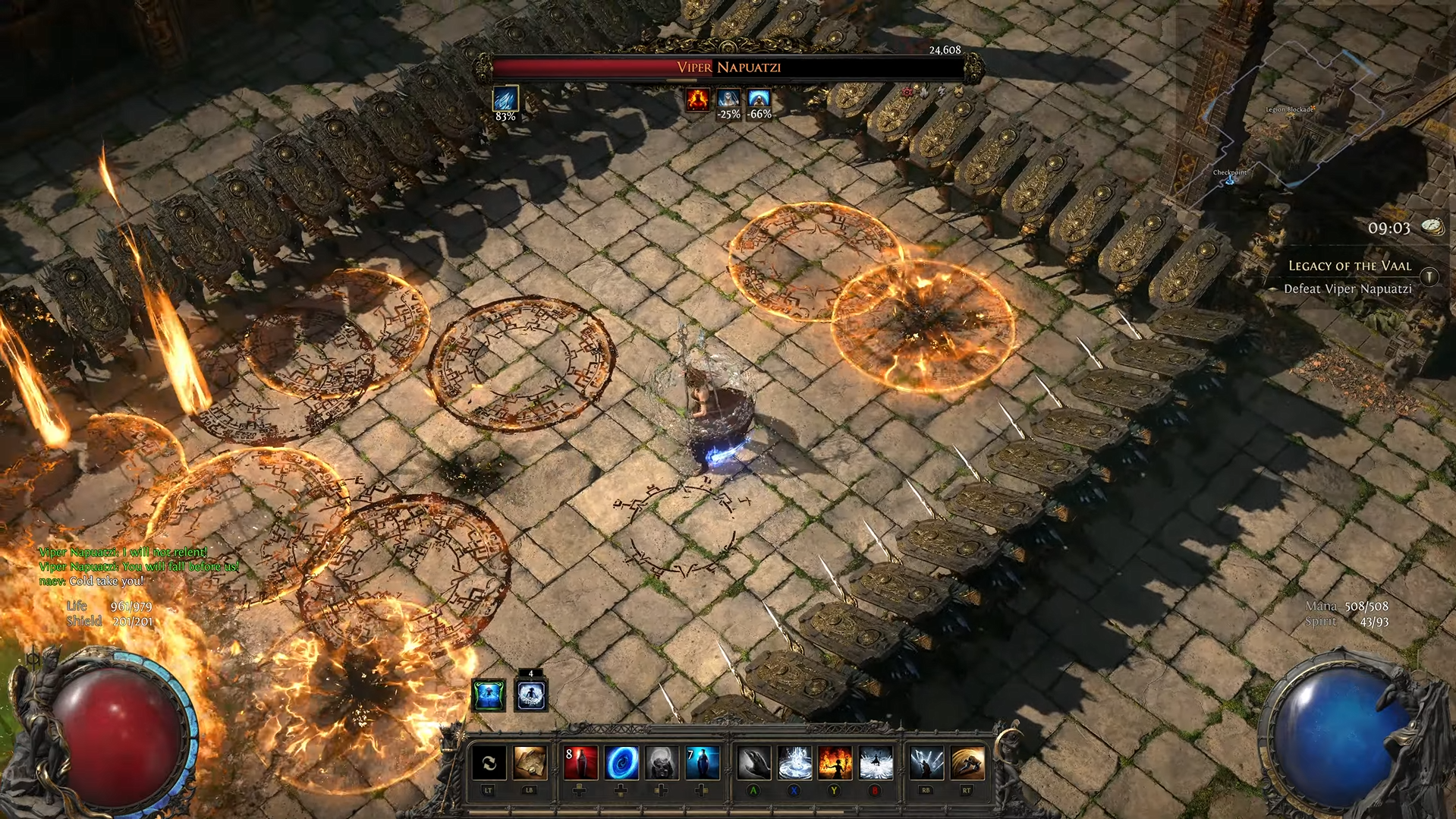 Viper Napuatzi Location And Combat Patterns In POE 2 - Screen Plays Mag