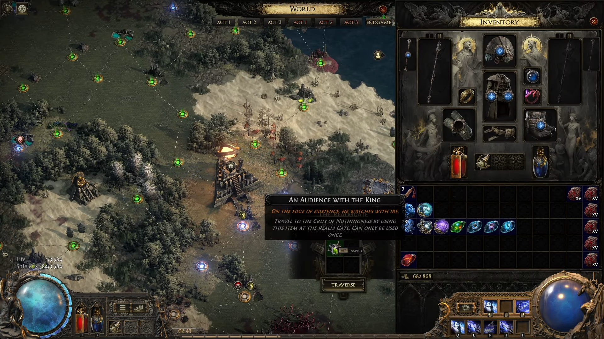 How To Get "An Audience With The King" Map Fragment In POE 2 - Screen ...