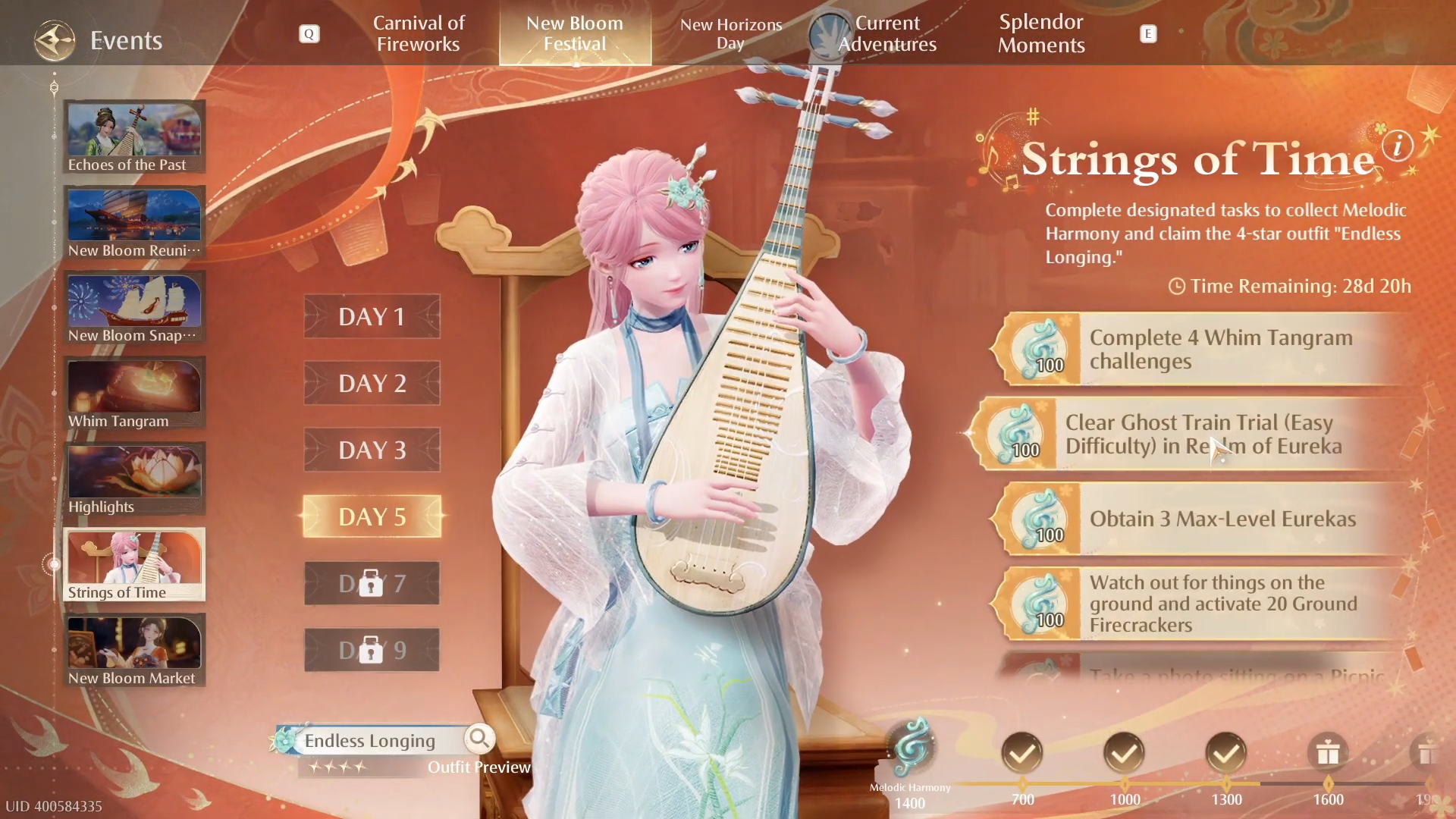 Clear Ghost Train Trial And Get Max Level Eureka In Infinity Nikki