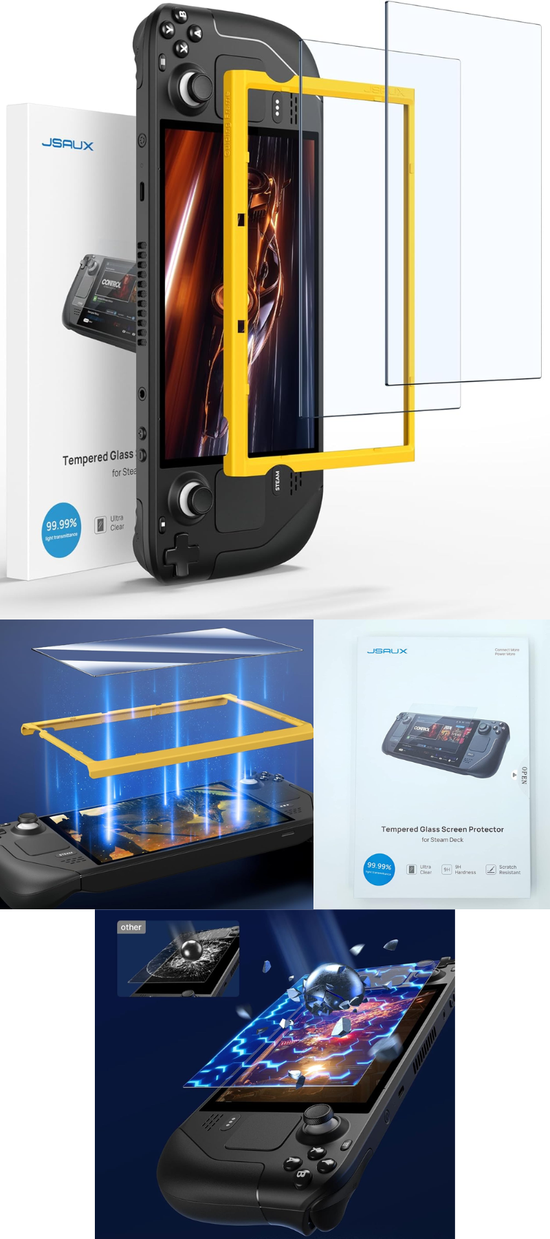 Best Steam Deck Screen Protector In 2025, Compatible With LCD And OLED ...