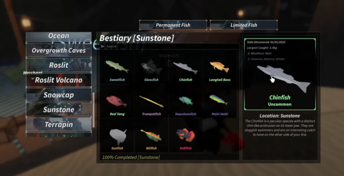 All Fish In Fisch Sunstone Island For The Hunt Quest - Screen Plays Mag