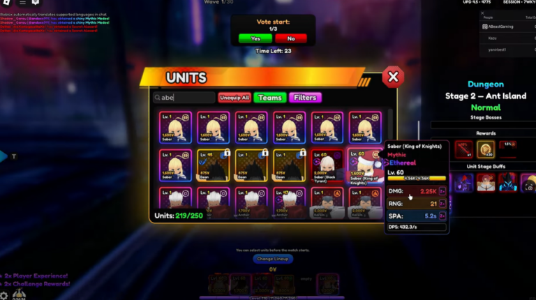 How To Obtain New SJW Unit In Anime Vanguards - Screen Plays Mag