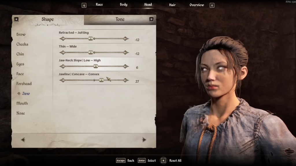 Female Character Creation In Oblivion Remastered With Customization ...