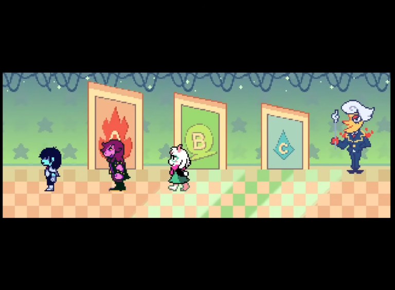 Where To Find And What's Inside The T Rank Room In Deltarune - Screen ...
